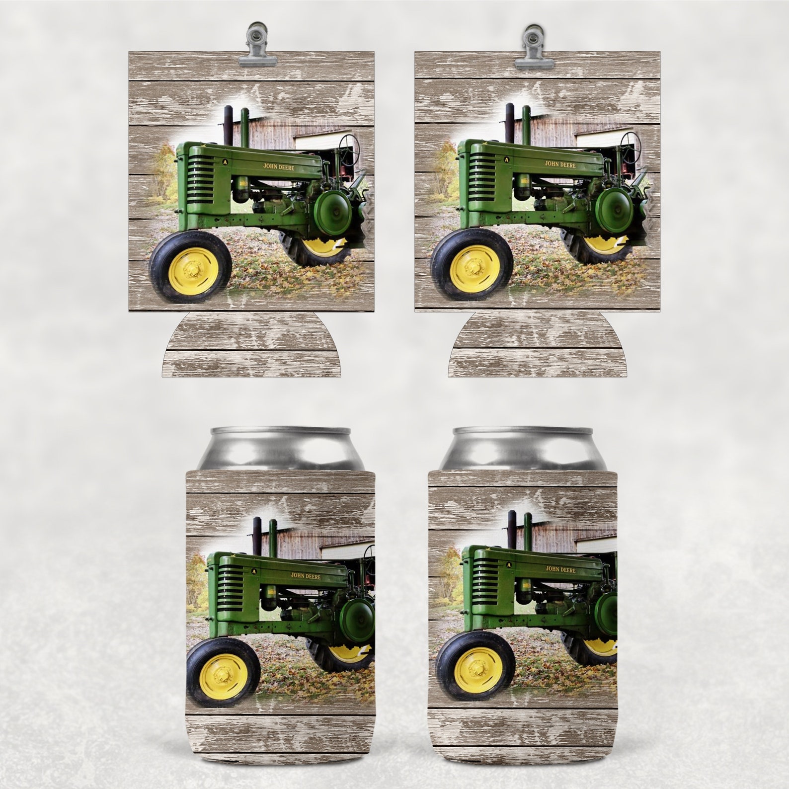 Tractor Barnyard Farm 12 Oz Can Cooler Can Wrap - Etsy