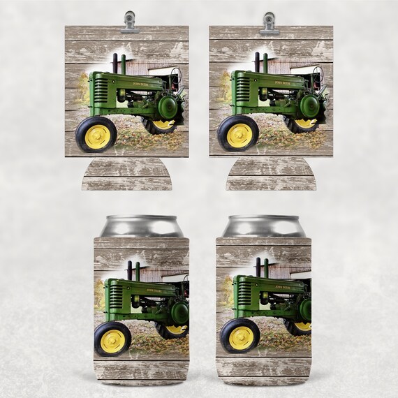 Tractor Barnyard Farm 12 Oz Can Cooler Can Wrap - Etsy
