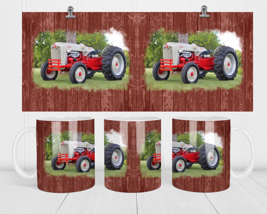 Tractor, Farm, Outdoors, Designs for Men, Antique Tractor, Mug Design ...