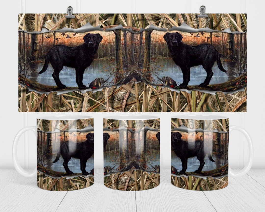 Black Lab Duck Hunting Mug Bird Dogs Coffee Mug Mug - Etsy