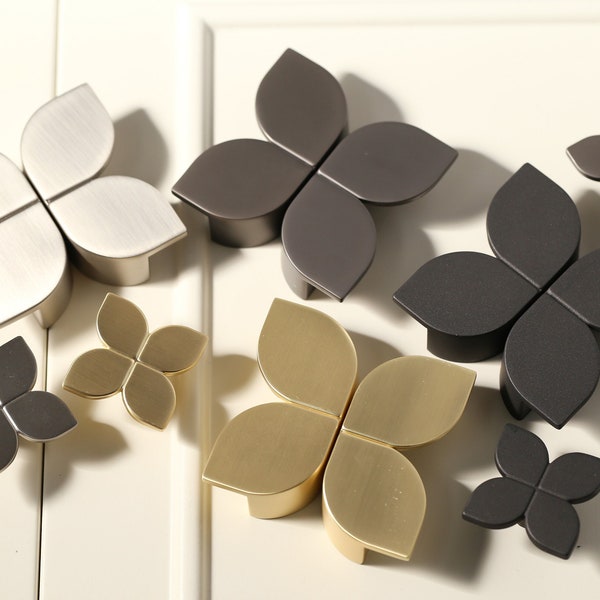 Leaf Drawer Pulls - Etsy