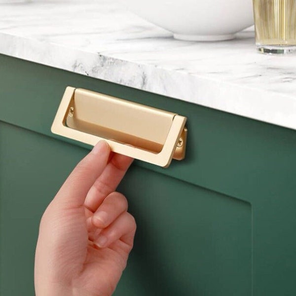Hidden Cabinet Pulls - Etsy