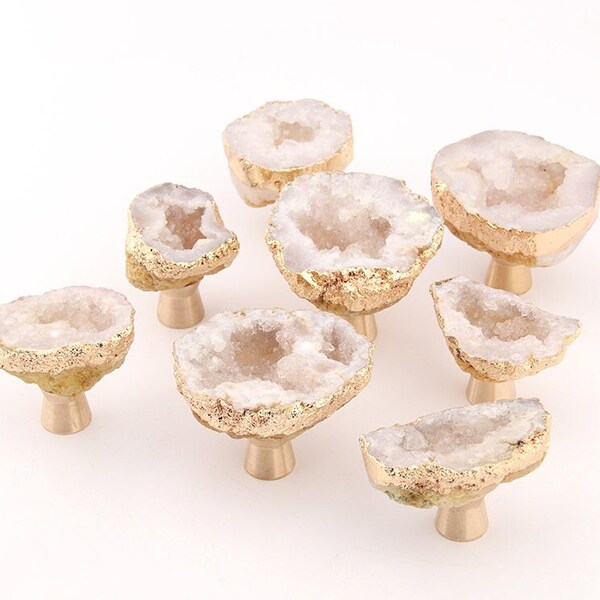 Geode Dresser Knobs - Etsy