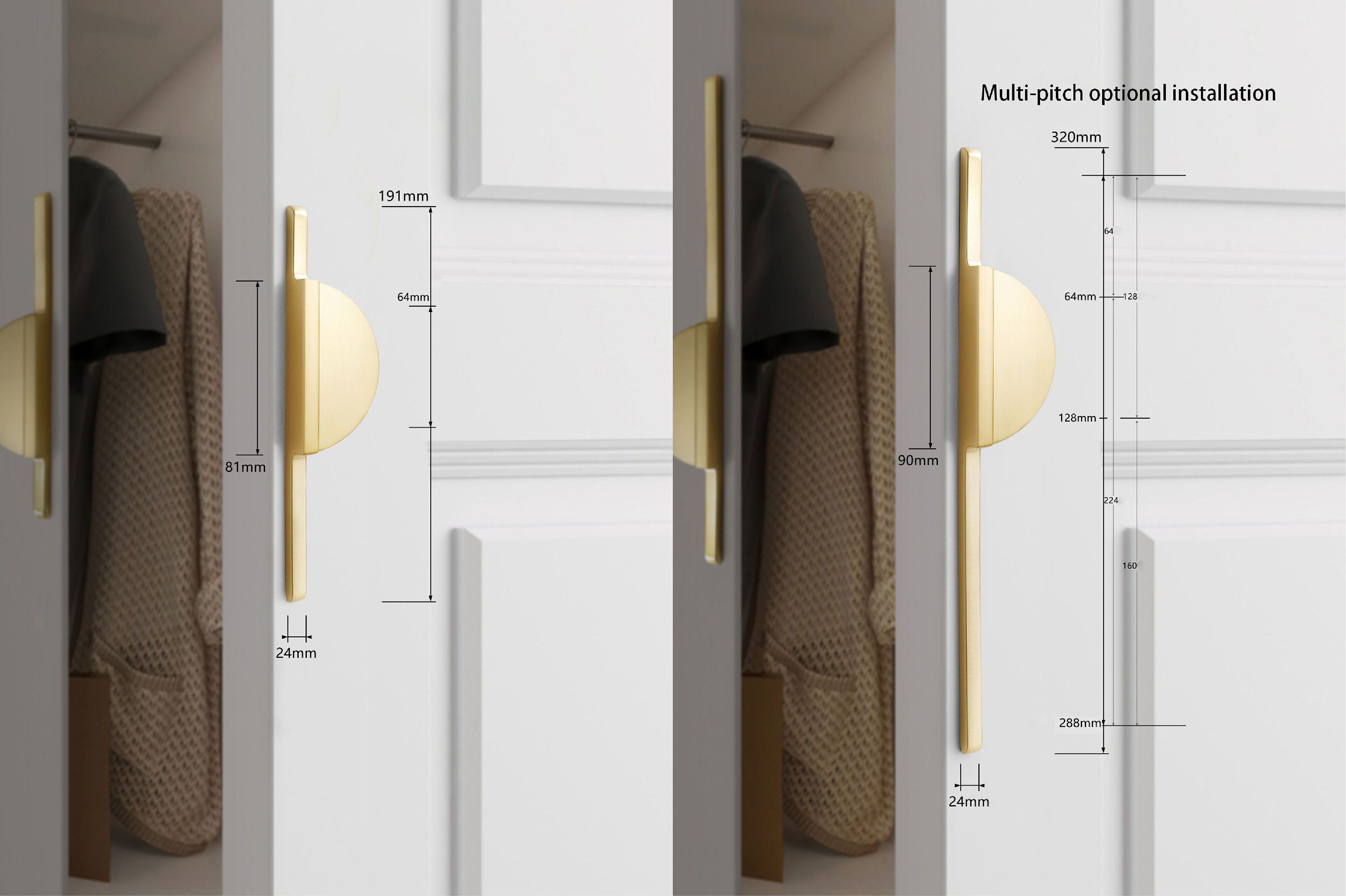 Semicircle Drawer Pulls Dresser Handles Pulls Knobs Drawer - Etsy