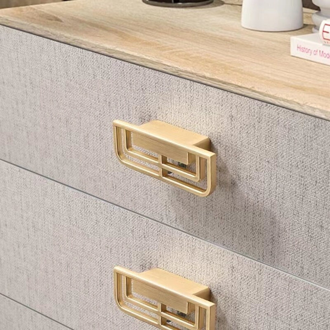 Gold Cabinet Handle Pull Exquisite Drawer Dresser Handle Pull - Etsy