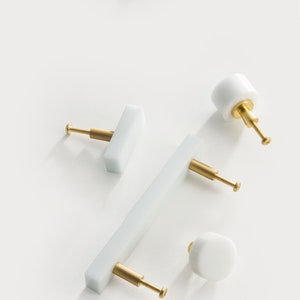 Natural Marble Cabinet Pulls Marble Crystal Drawer Knobs - Etsy