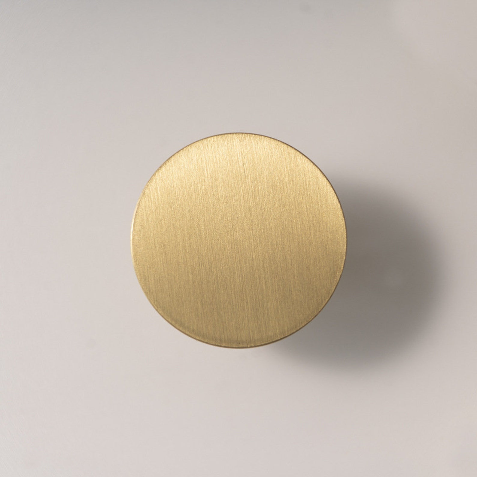 Brushed Brass Cabinet Knobs Brass Dresser Knob Modern Drawer - Etsy