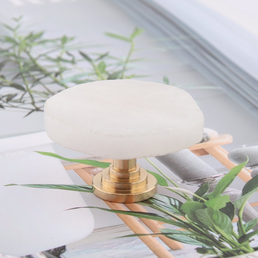 Baby Pink Flat Round Knob Minimalist Round Knob Nursery - Etsy