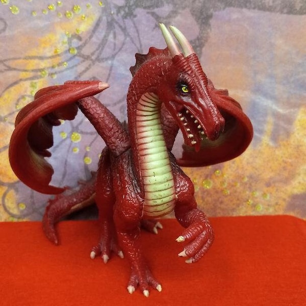 Red Dragon - Etsy