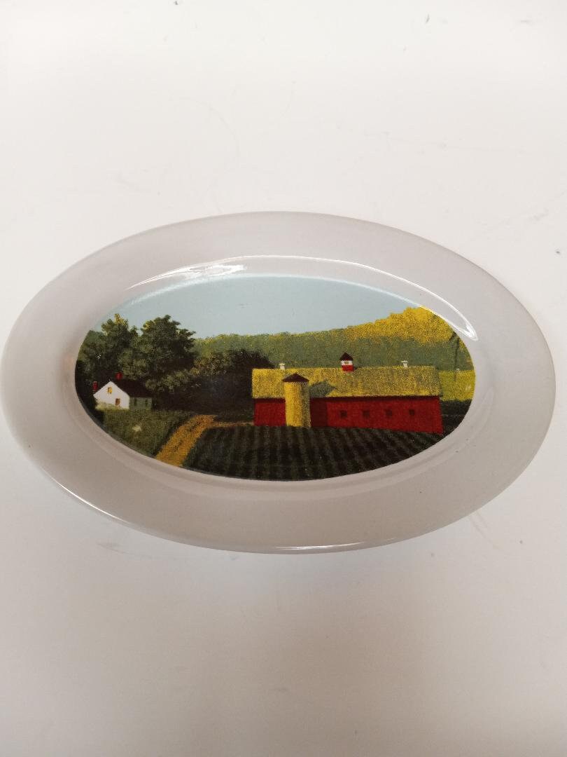 Vintage Nantucket Home Oval Plates 6 X 4 Set of 4 - Etsy