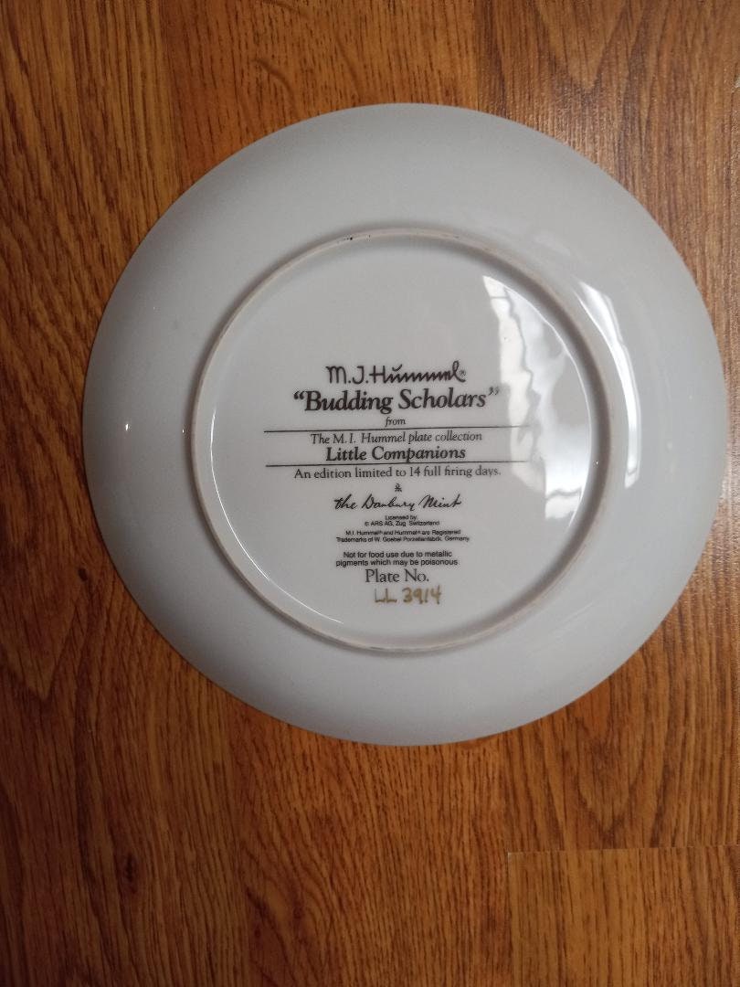 Vintage MI Hummel Little Companions Danbury Mint Collectors Limited ...