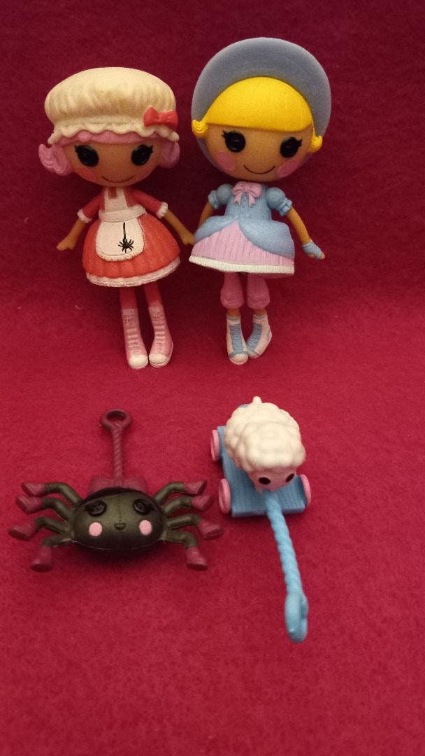 Lalaloopsy Tuffet Miss Muffet and Little Bah Peep Mini Dolls - Etsy