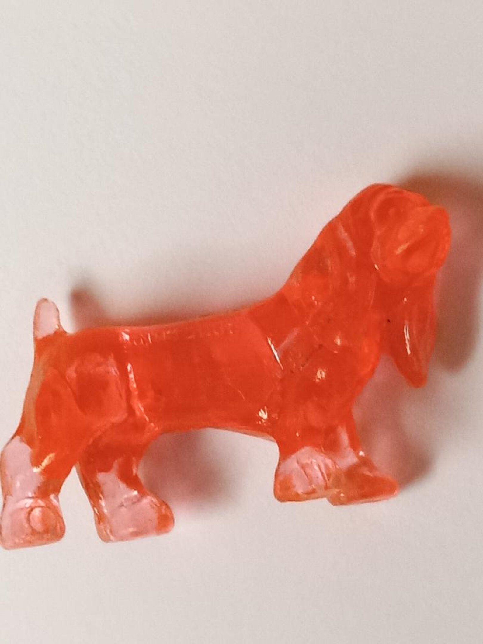 Vintage Lucite Clear Plastic Miniature Dog Figurines - Etsy