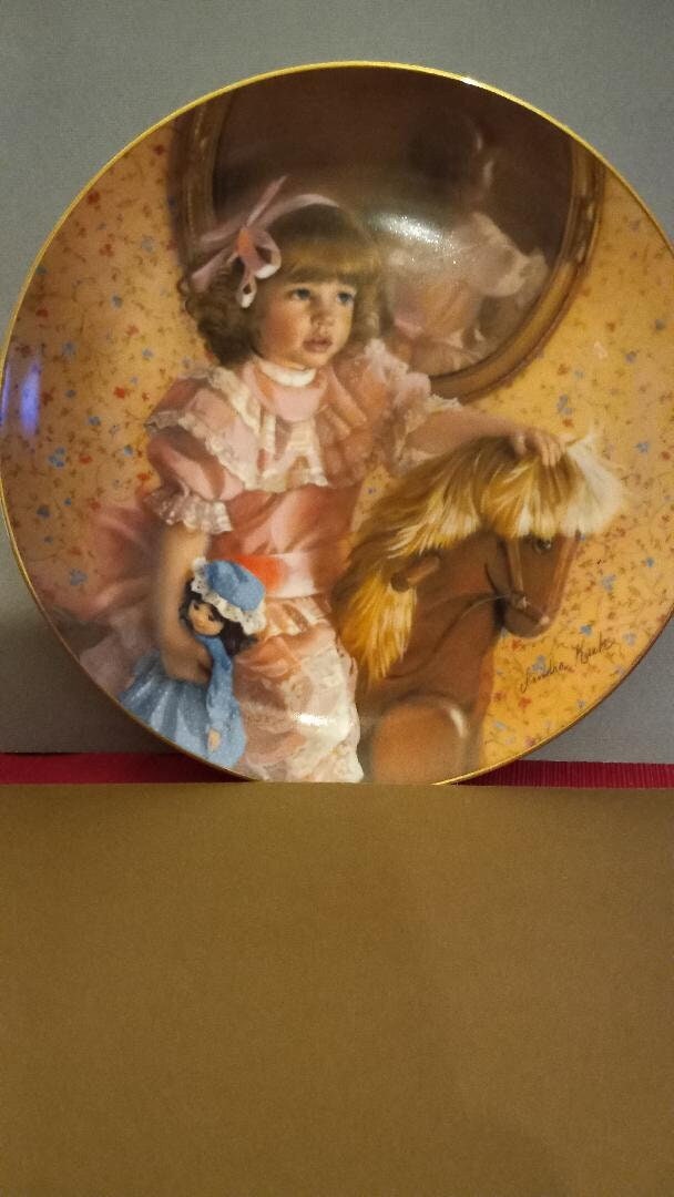Vintage Collector Plate "amy's Magic Horse" by Sandra Kuck RECO ...