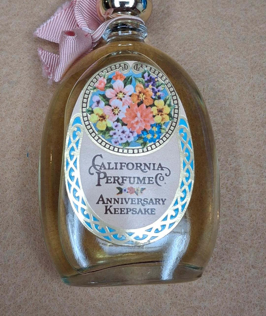 Vintage Avon California Perfume Anniversary Keepsake 19754 "charisma ...