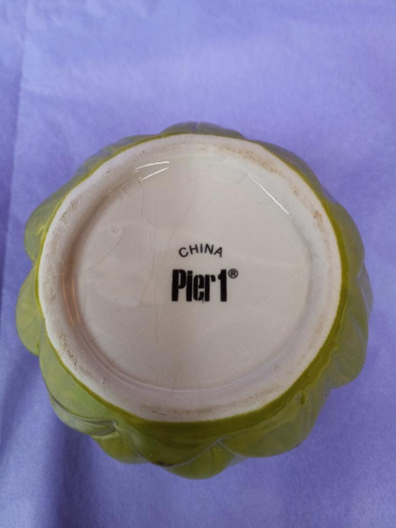 Vintage Pier One Ceramic Artichoke Shaped Measuring Cups - Etsy