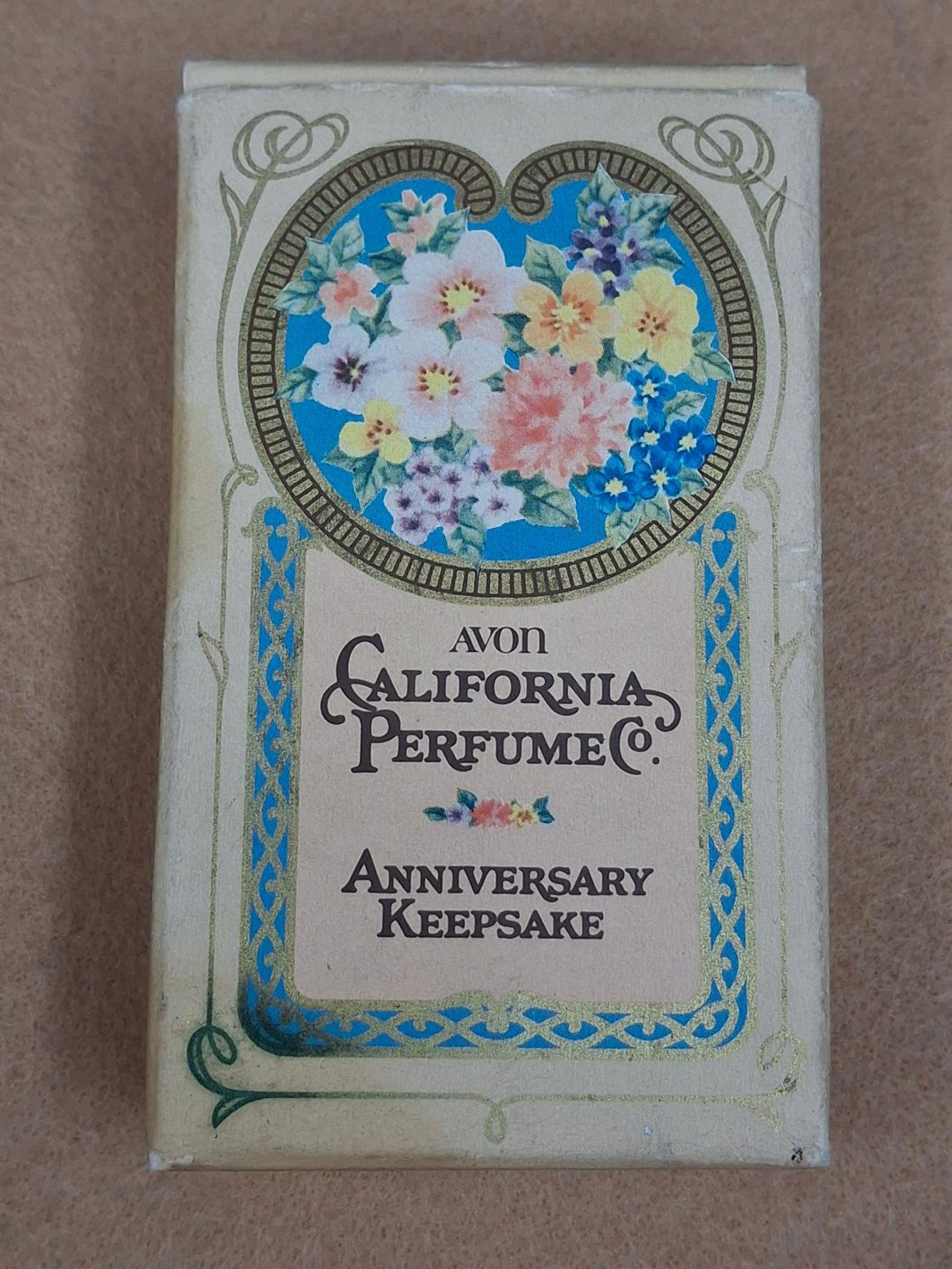 Vintage Avon California Perfume Anniversary Keepsake 19754 "charisma ...