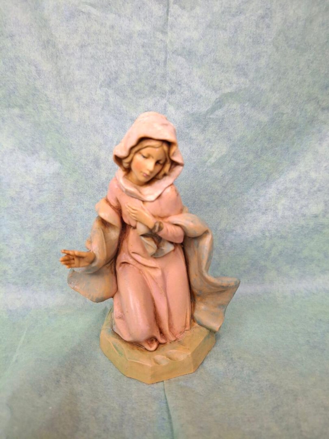 Vintage Fontanini Figurine Virgin Mary 1991 4" Tall - Etsy