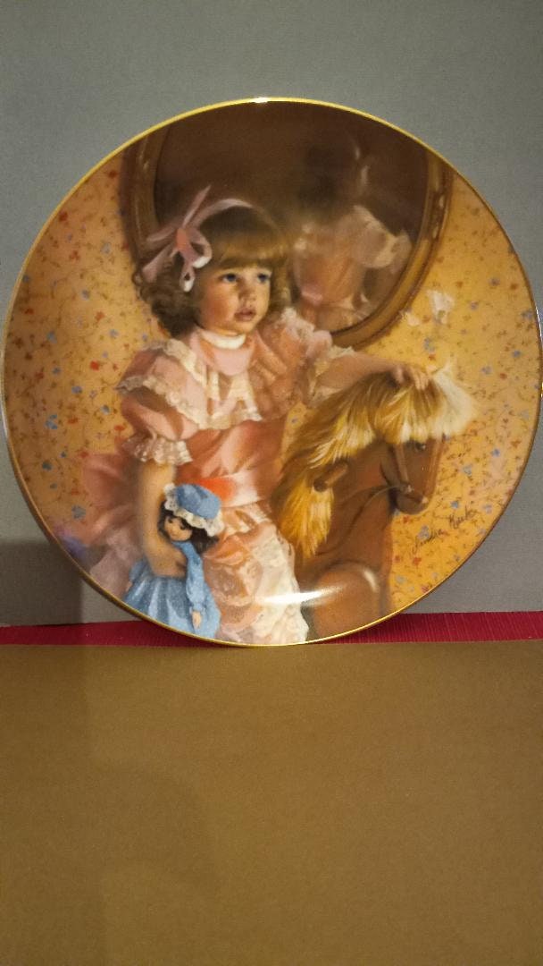 Vintage Collector Plate amy's Magic Horse by Sandra Kuck RECO ...
