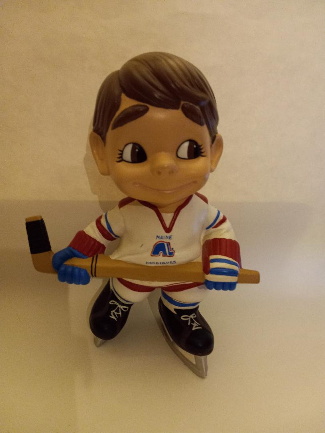 RARE Vintage 1970s Atlantic Mold Ceramic NHL 9 Maine Nordiques ... RARE Vintage 1970s Atlantic Mold Ceramic NHL 9 Maine Nordiques ...