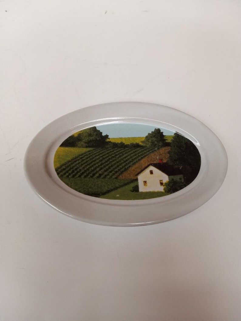 Vintage Nantucket Home Oval Plates 6 X 4 Set of 4 - Etsy