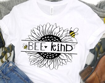 Bee kind svg | Etsy