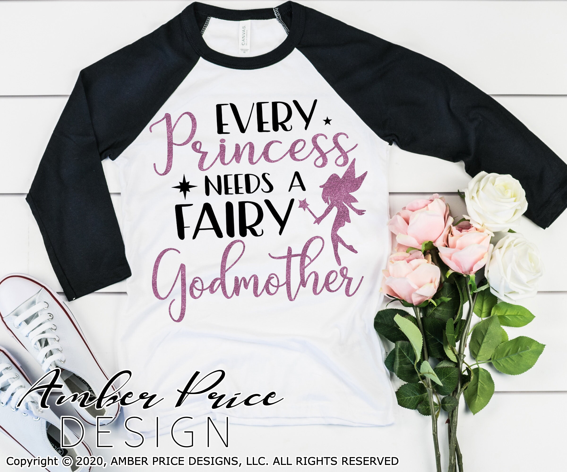 Every Princess Needs A Fairy Godmother Svg Auntie Godmother Etsy