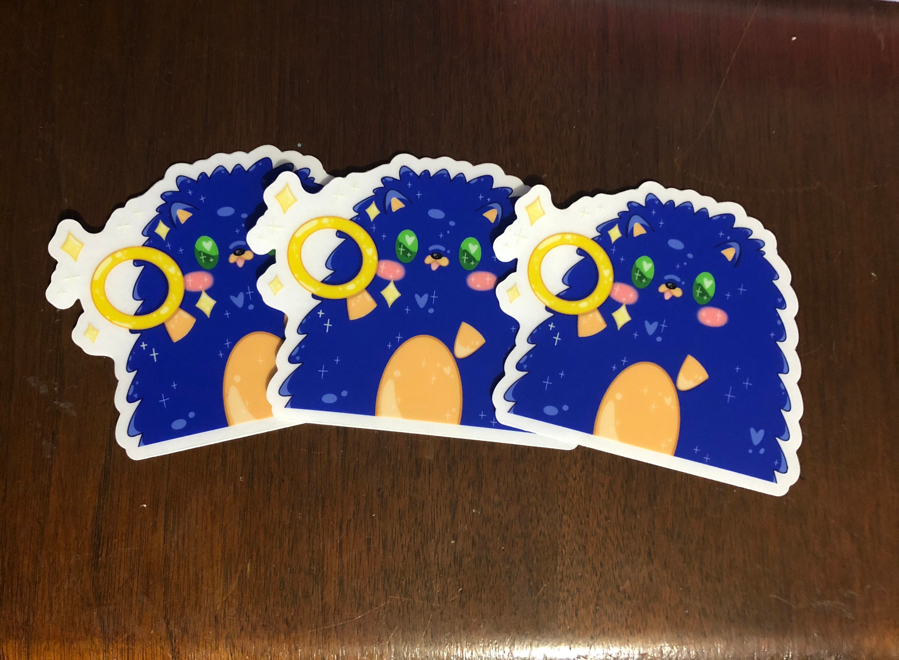 Sonic Ring Sticker - Etsy