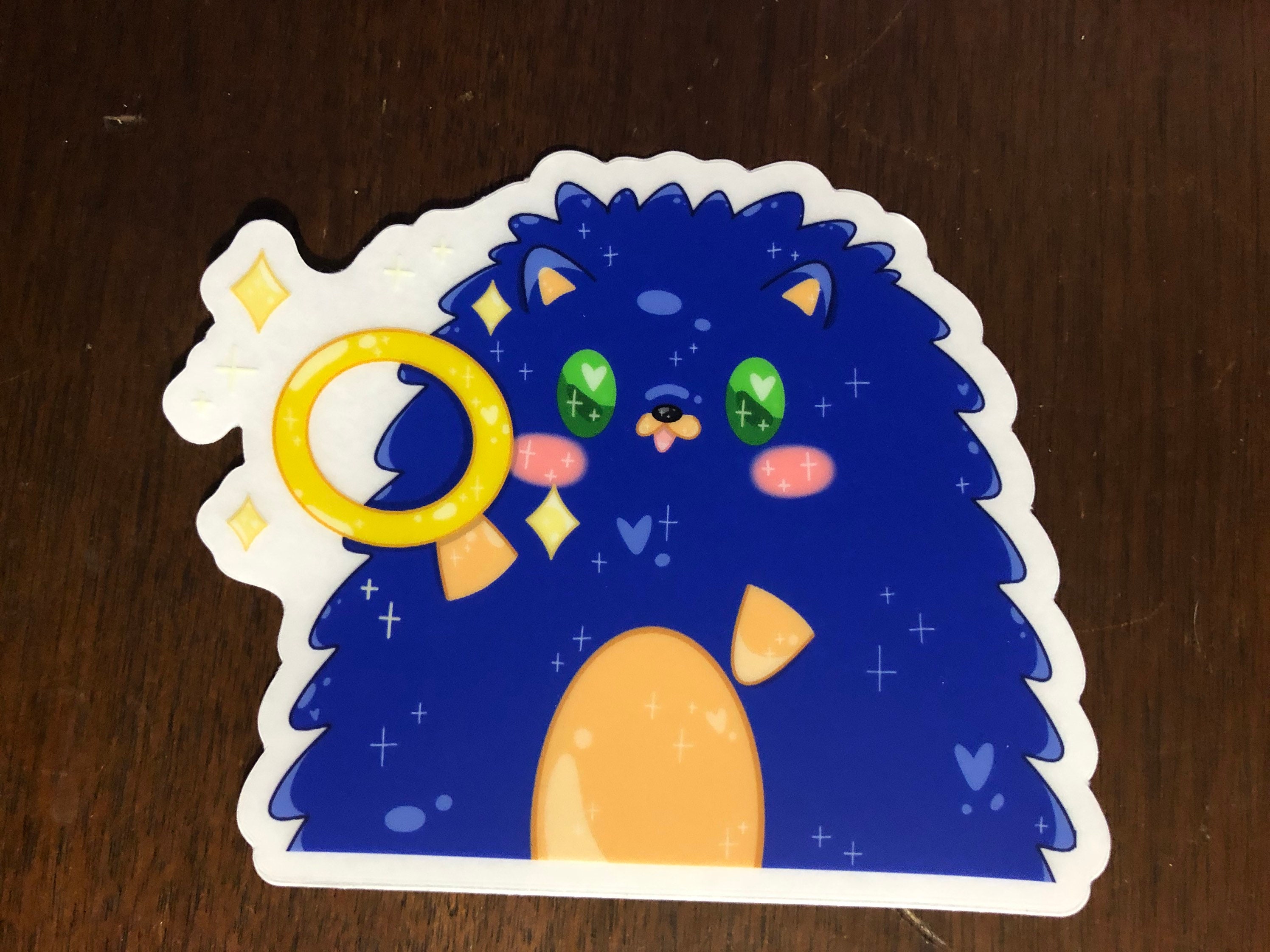 Sonic Ring Sticker - Etsy