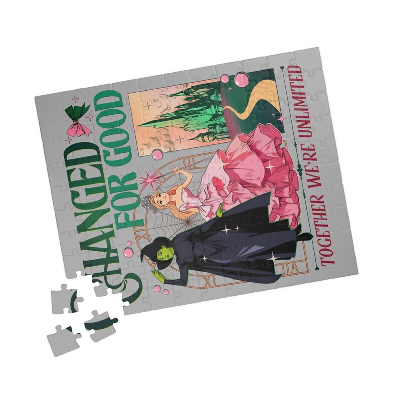 Jigsaw Puzzle, Wicked the Musical 110 252 520 1014-piece, Fun Activity ...