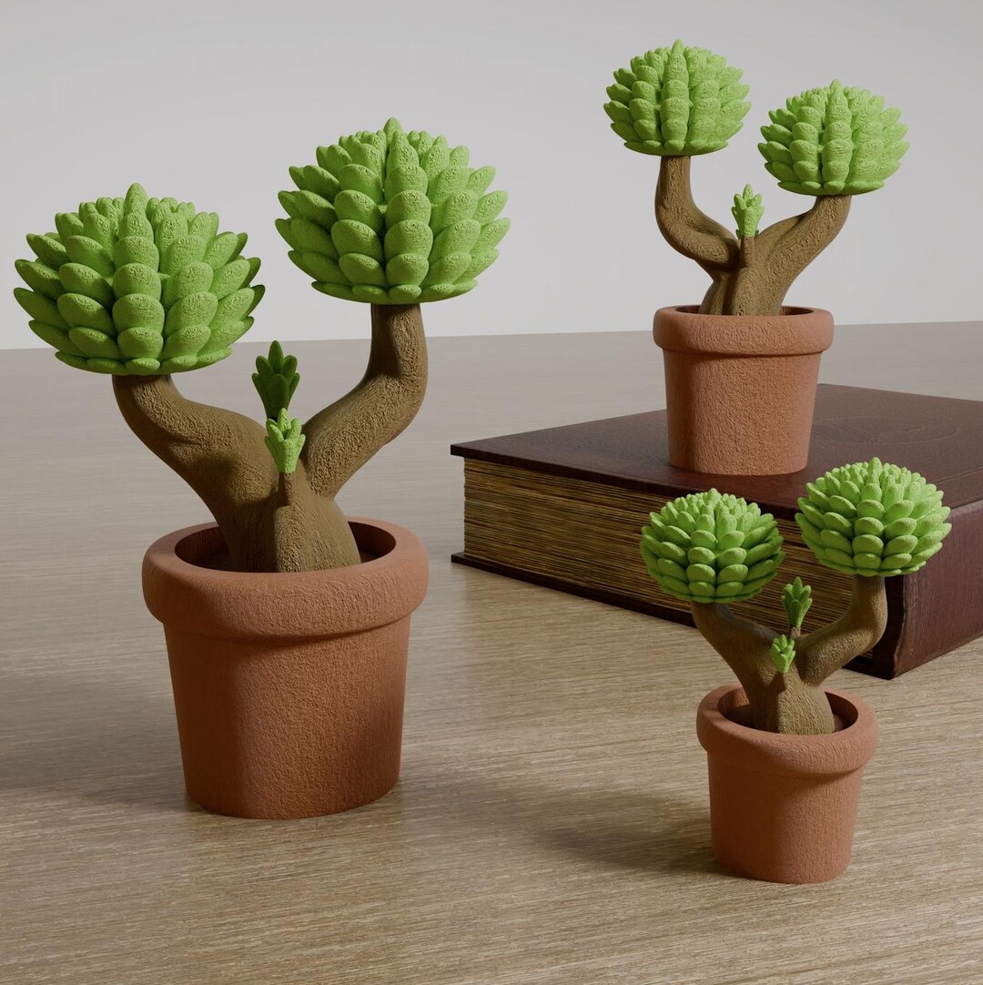 3D Printable Mini Tree STL Files - Etsy