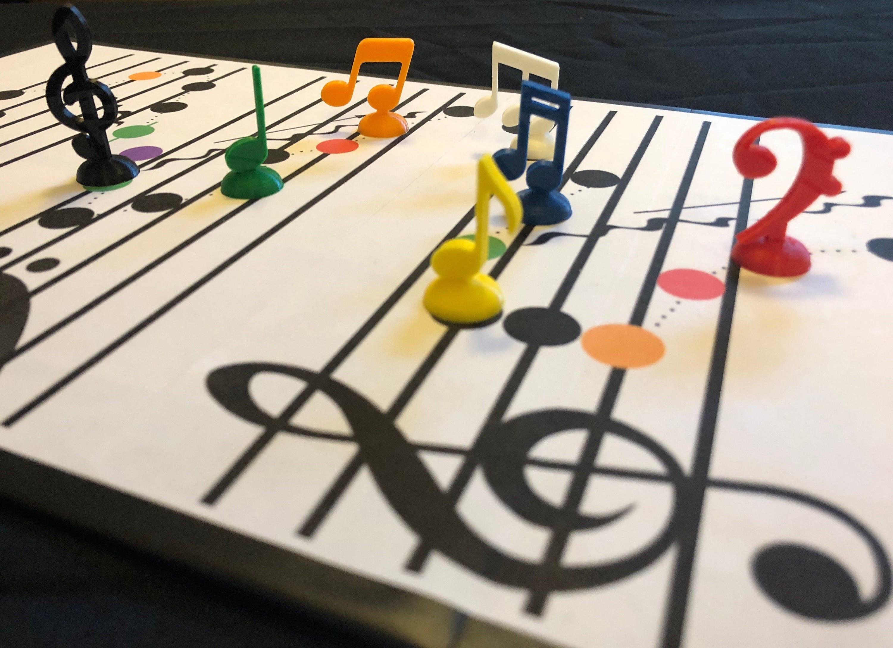 Glissando- Grand Staff Note-reading and Glissandos Board Game - Etsy