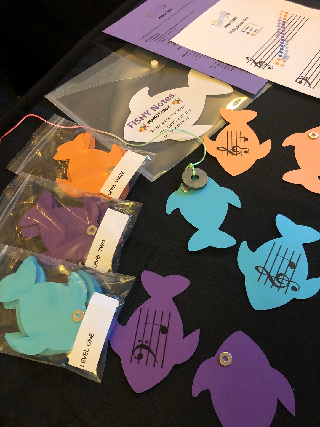 Fishy Notes- Music Note Recognition - Etsy