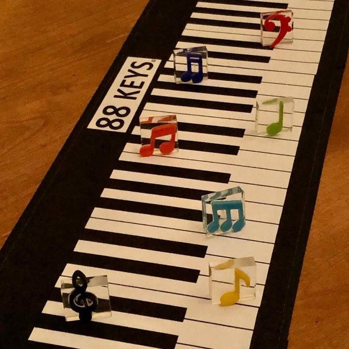 88 Keys - Piano Keyboard Board Game - Etsy