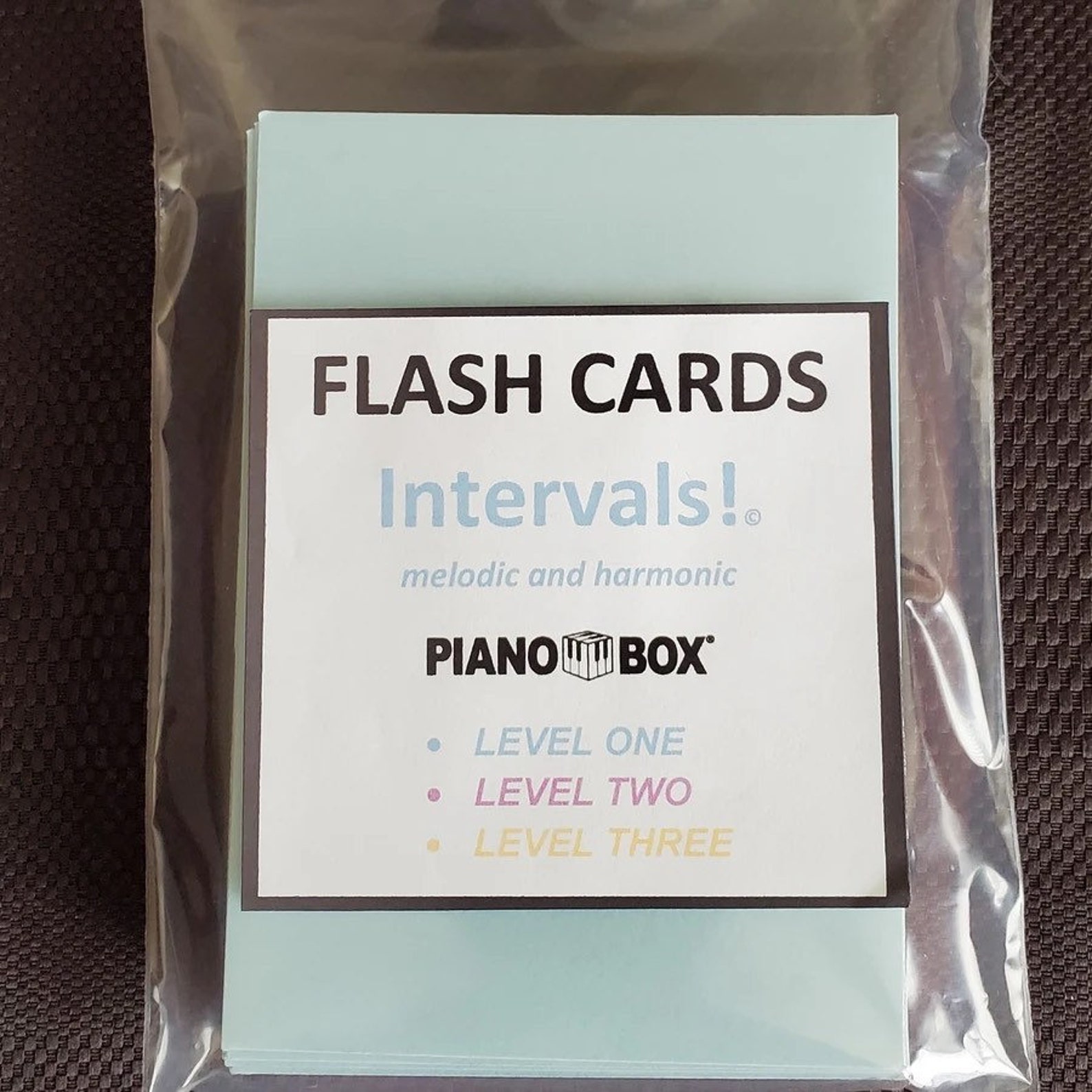 Flash Cards Intervals! Treble & Bass Clef, Melodic and Harmonic ...
