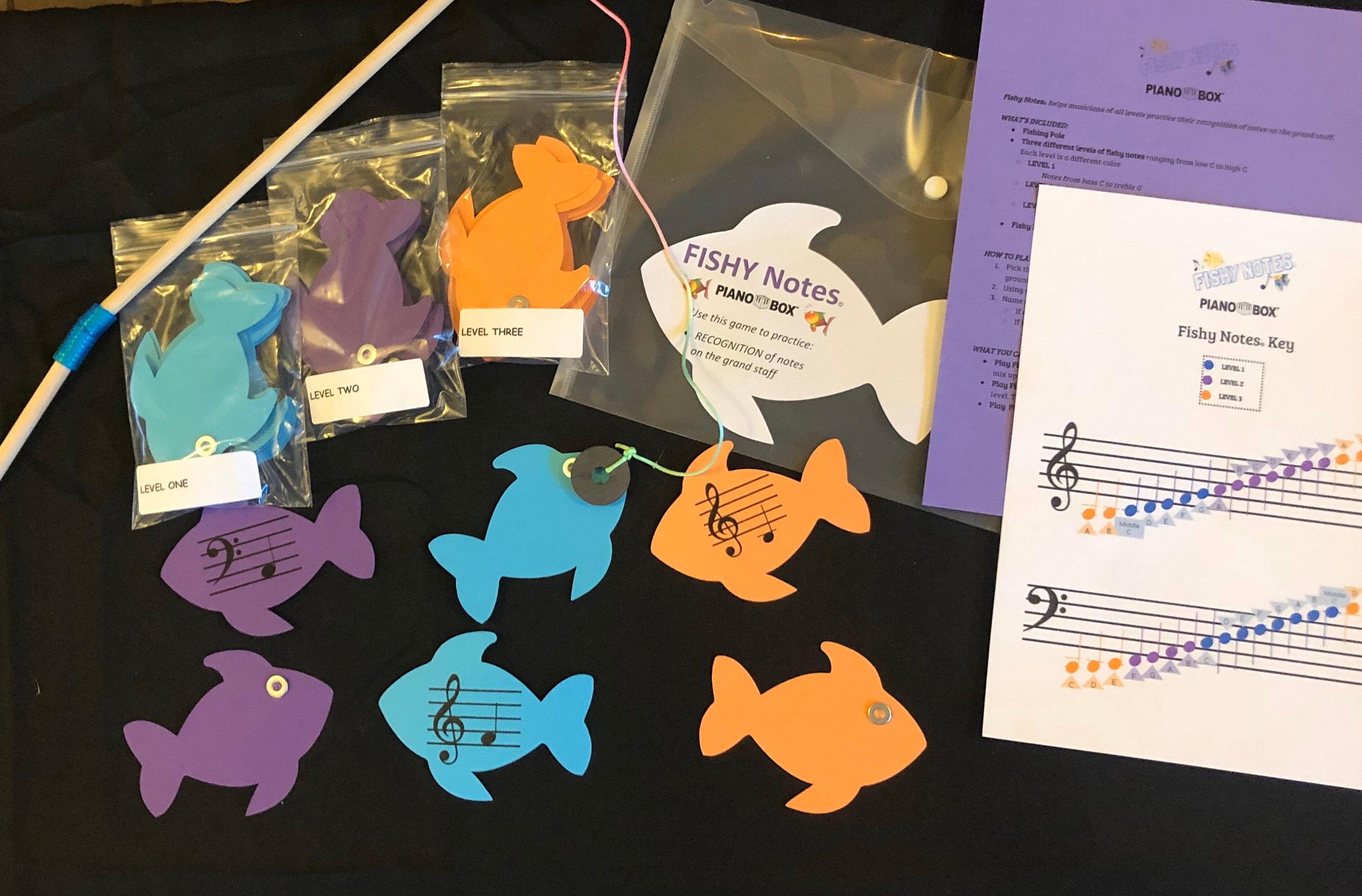 Fishy Notes Music Note Recognition - Etsy Denmark