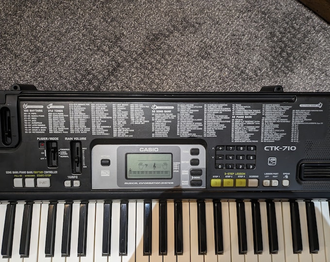 Vintage CASIO SK-2 Sampling Keyboard 1990 Original Box Documents and ...