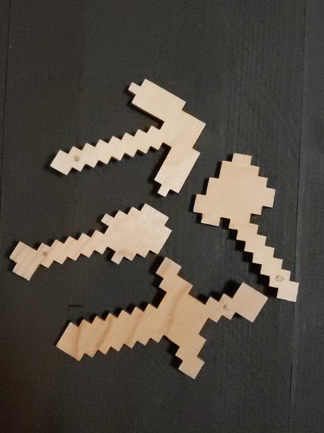 Minecraft Style Figurine Tools Weapons and Item Accessories - Etsy