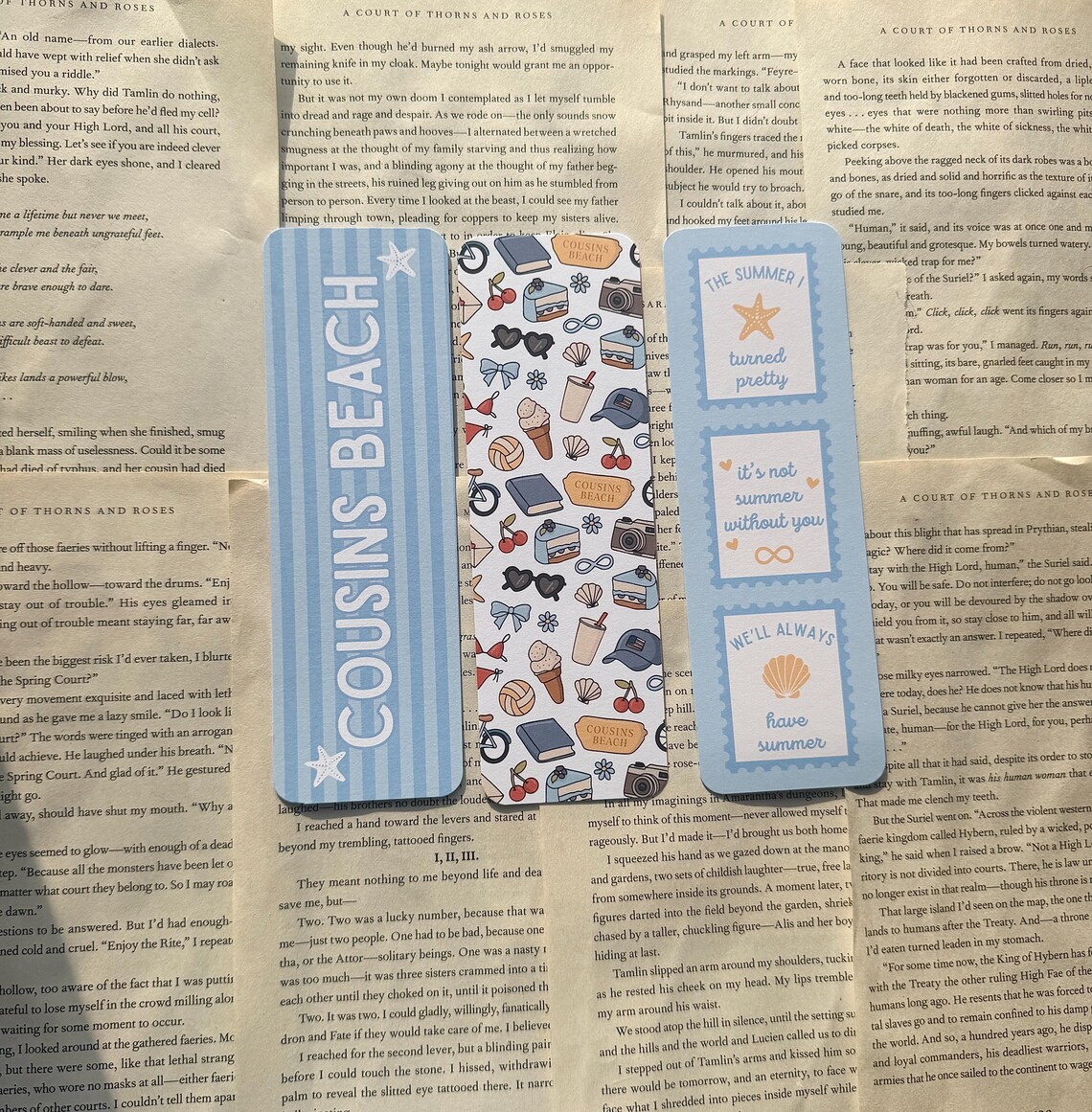 Tsitp Bookmark | Cousins Beach | Belly and Conrad | Coastal Bookmark ...