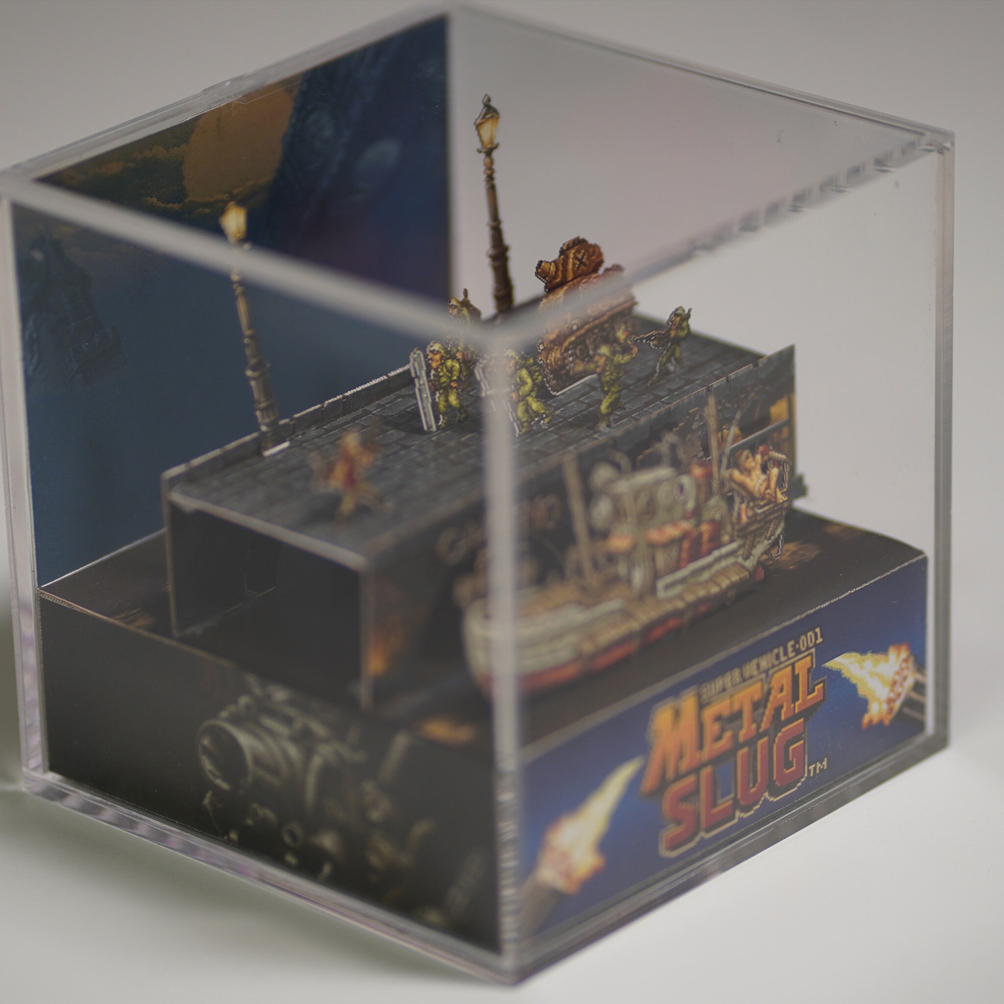 Metal Slug Cube Diorama Laser Cut - Etsy