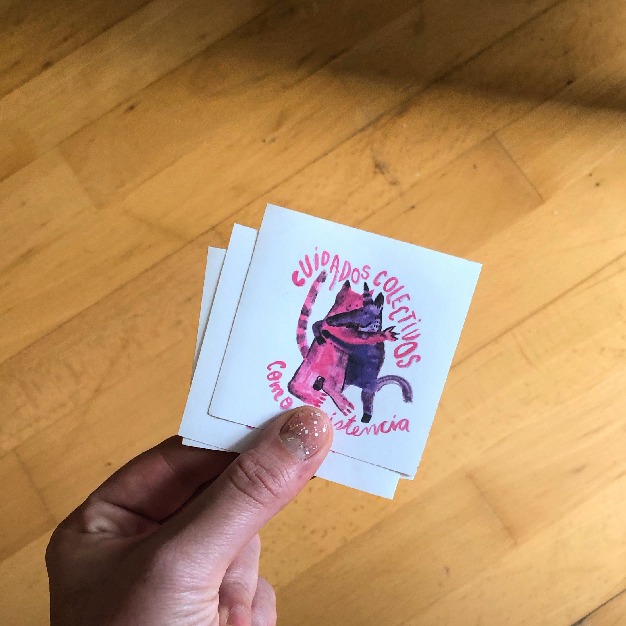 Sticker Collective Care // Collective Care as Resistance - Etsy