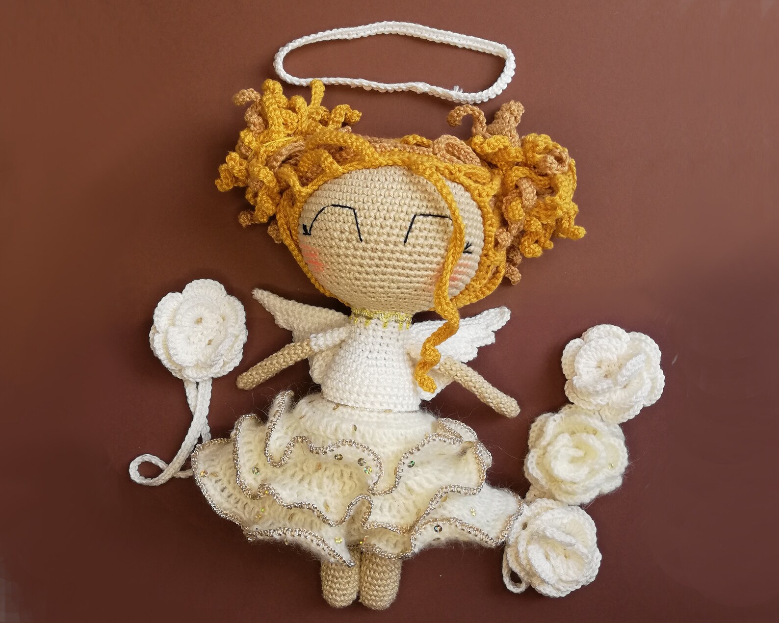 ANGIE Angel PATTERN Guardian Angel Amigurumi Angel Pattern - Etsy