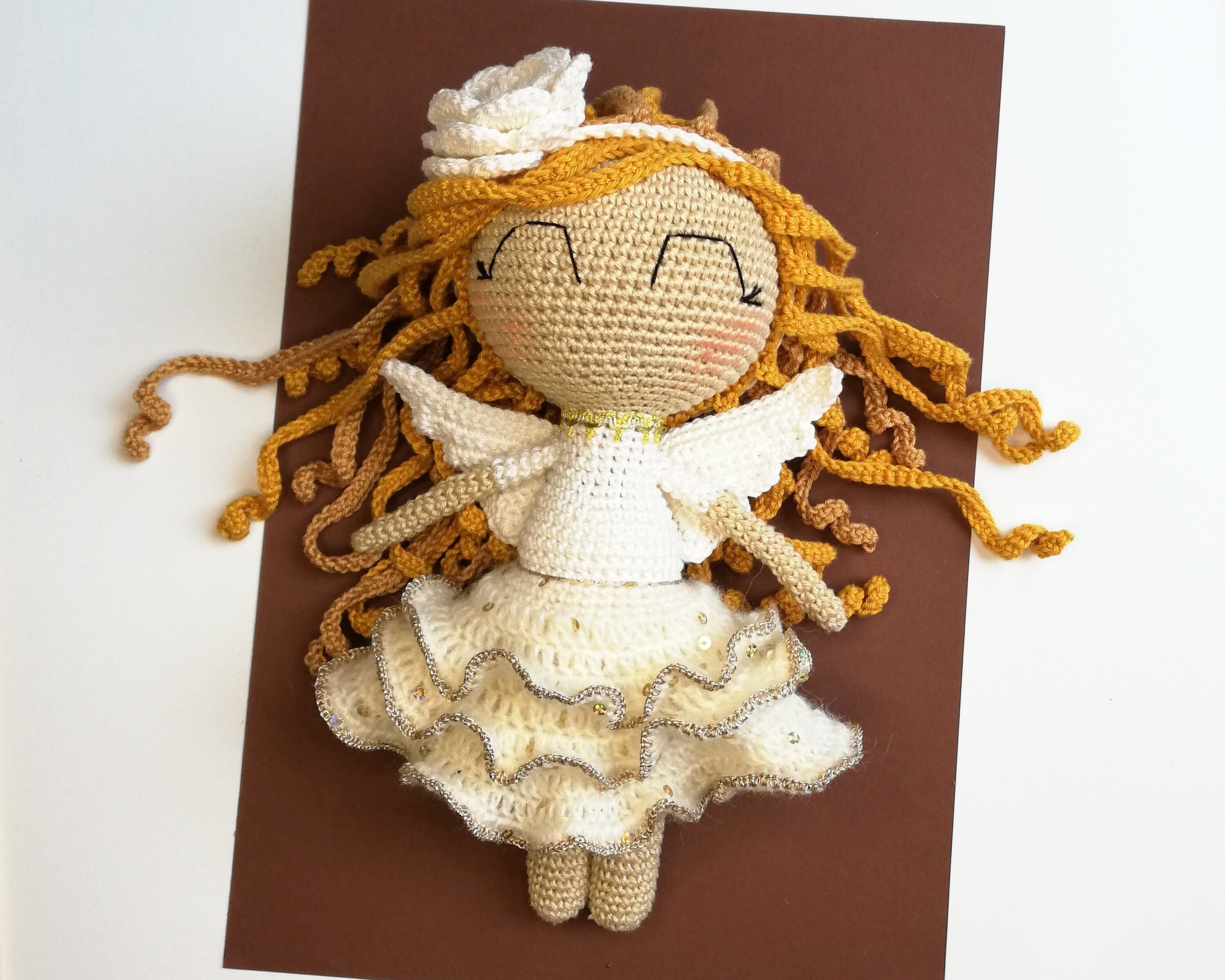 ANGIE Angel PATTERN Guardian Angel Amigurumi Angel Pattern - Etsy