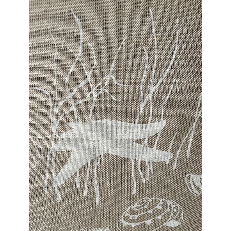 Vintage Marushka Under the Sea Screen Print Coastal Beach 1970s Art ...
