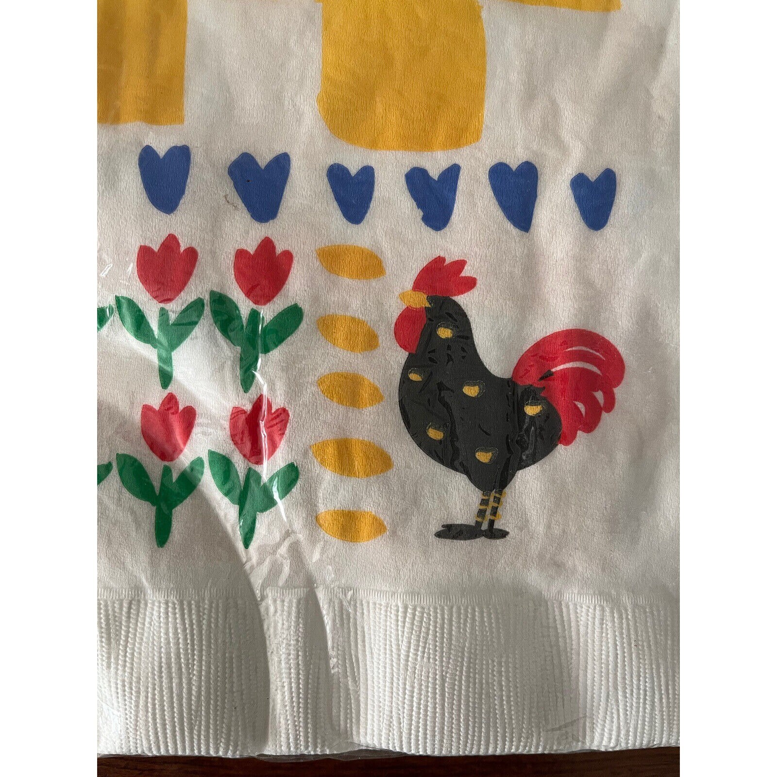 Vintage Hallmark 20 Pk. Napkins Farmhouse Rooster Chicken NOS - Etsy