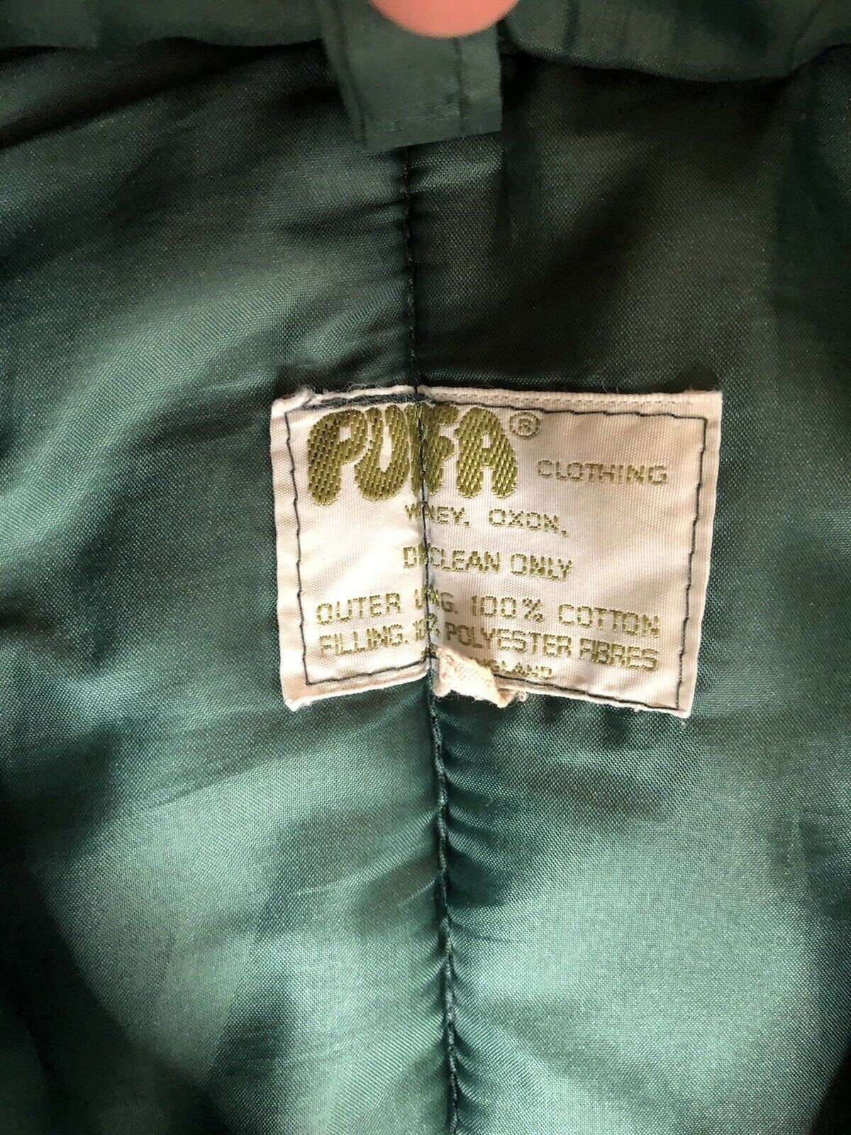 Vintage Original PUFFA Clothing Tartan Plaid Mens Full Zip Snap Front ...