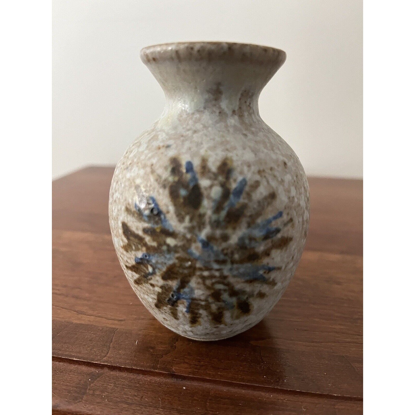 Dun Caoin Irish Vintage Studio Pottery Starburst 4” Vase Signed - Etsy