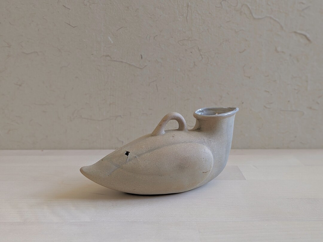 Rustic Duck Sake Flask Embracing Wabi Sabi Aesthetics - Unique Bar ...