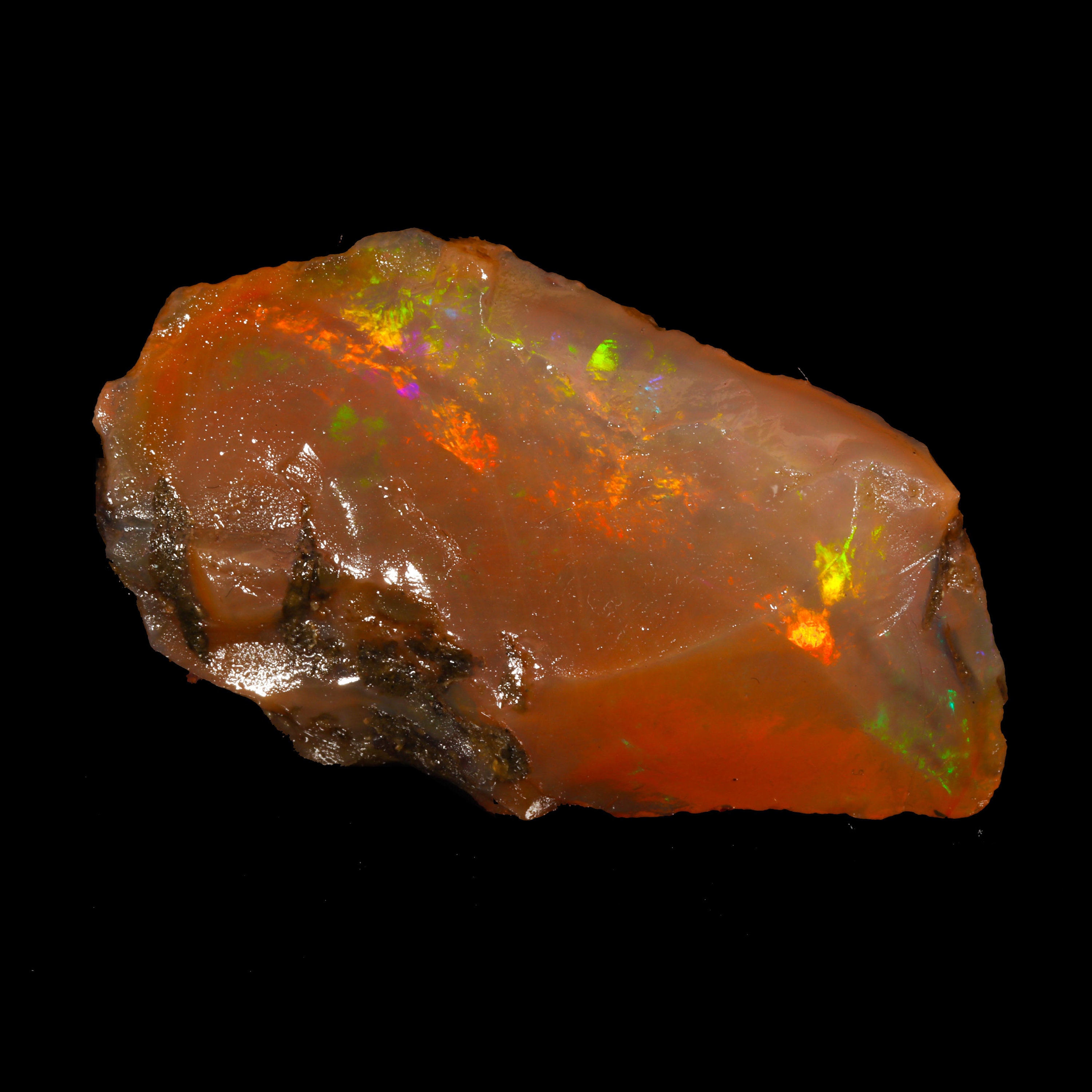 Raw Fire Opal
