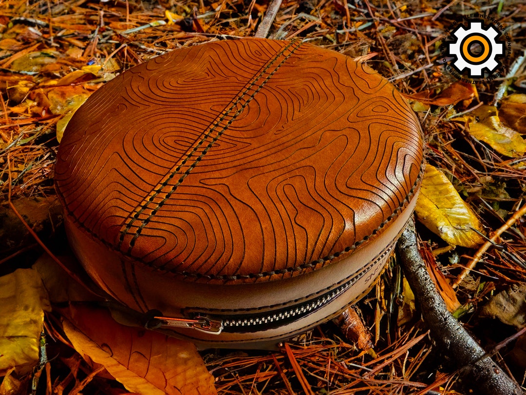 The 'old Explorer' Large Belt Pouch, 2mm/5oz Full Grain Leather 200mm/7 ...